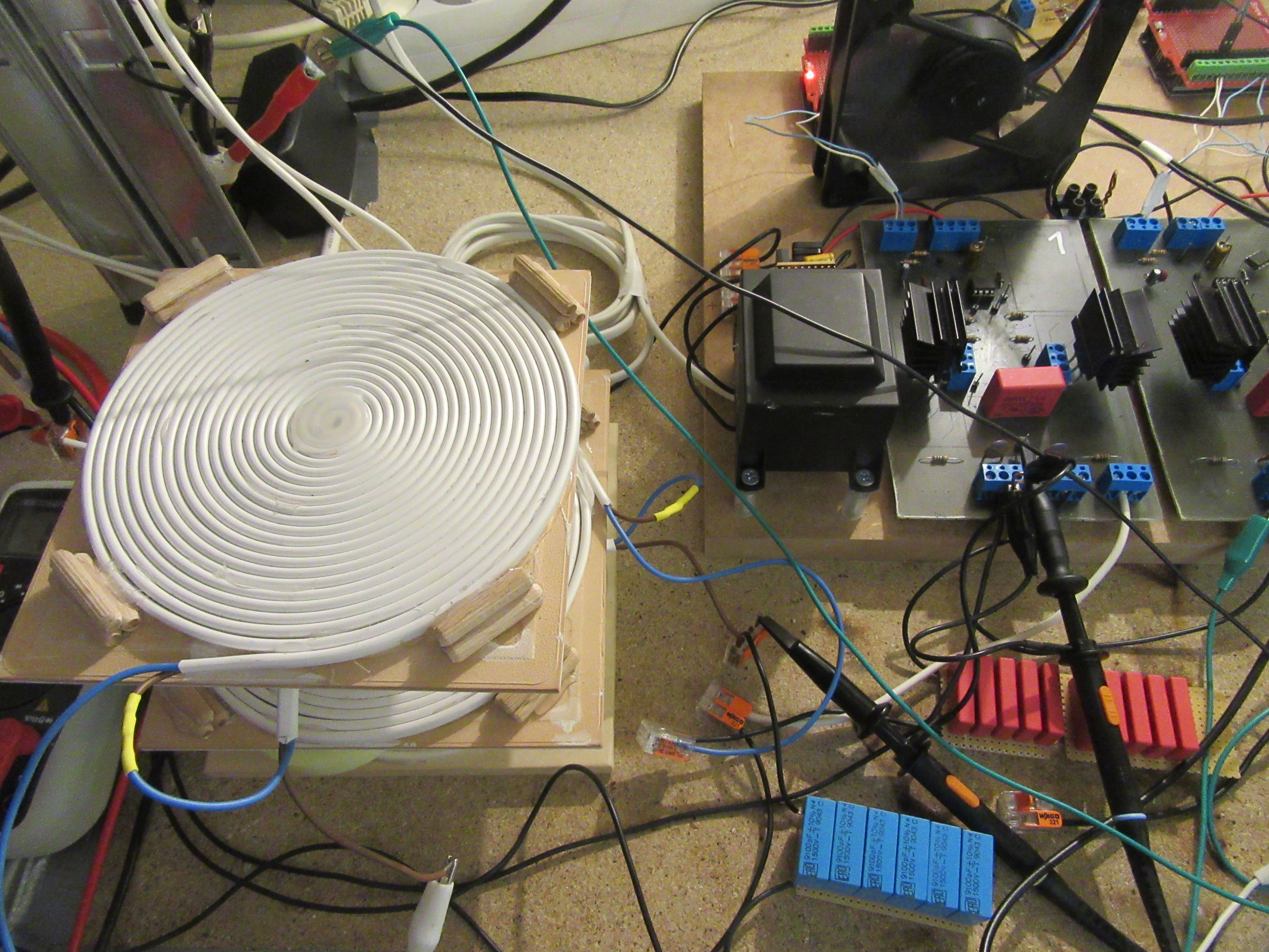 Bifilar Pancake Coil Experiment – plasmashop